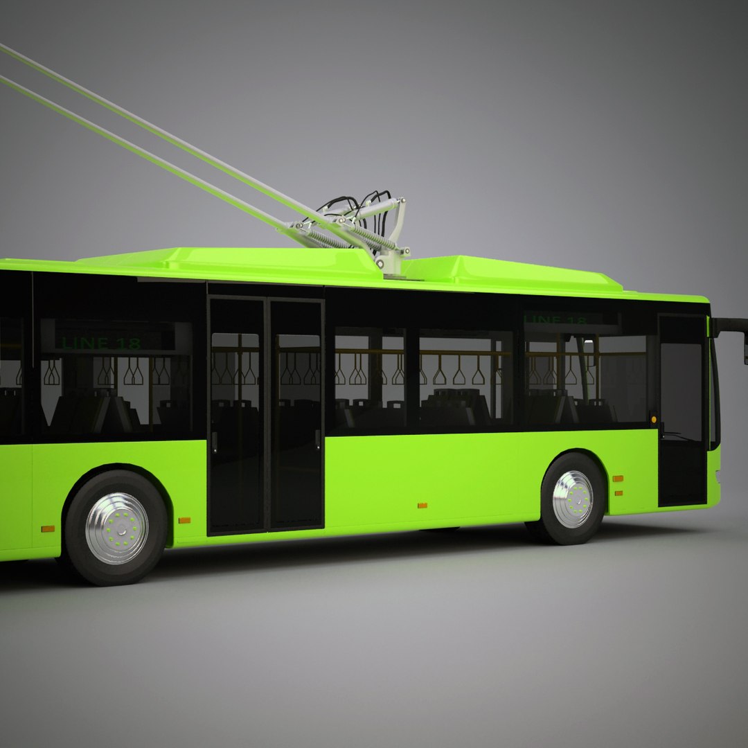 Long City Bus 3d 3ds