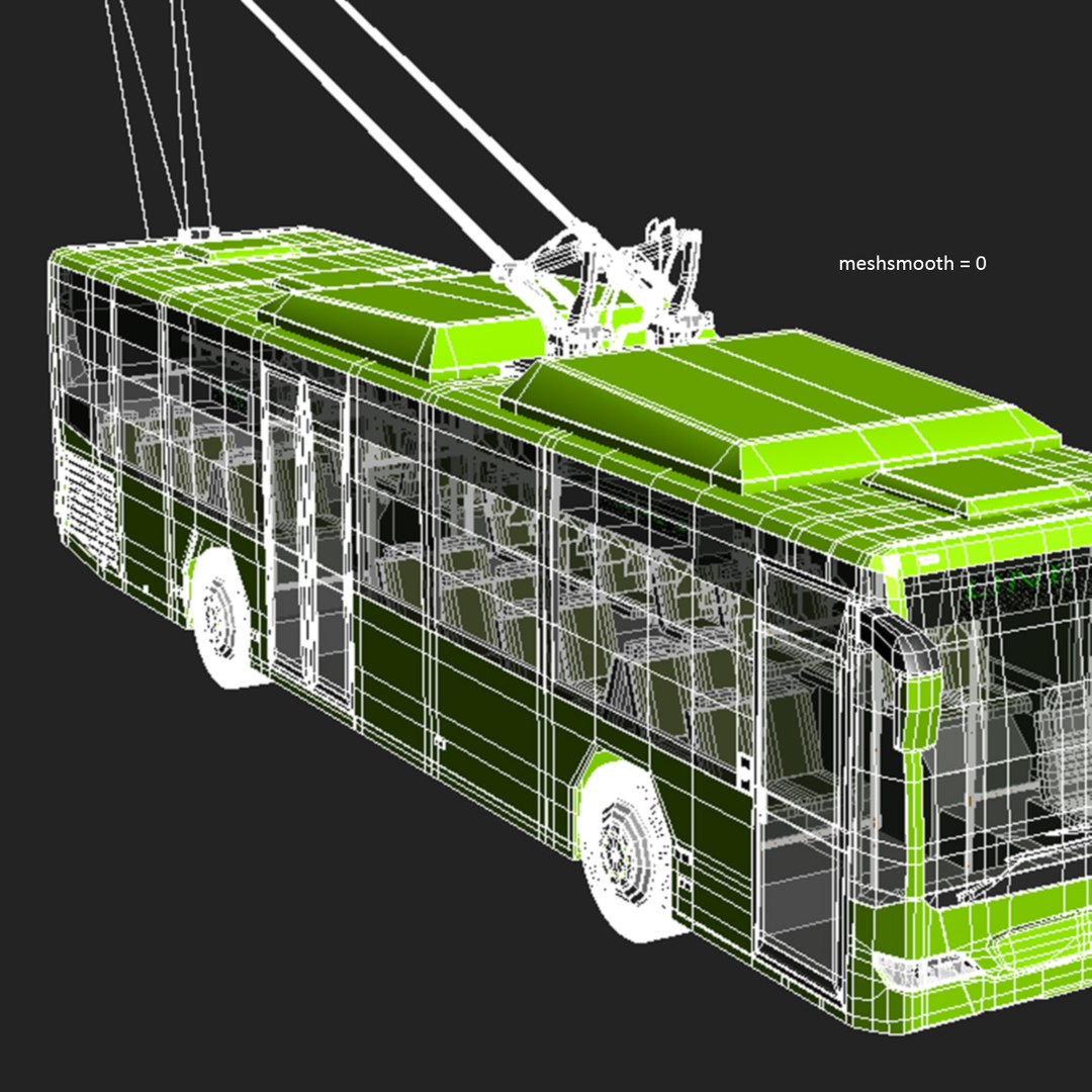 Long City Bus 3d 3ds