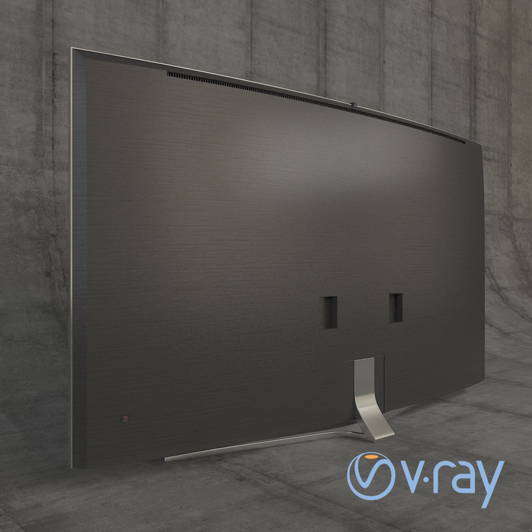 3d model samsung led tv