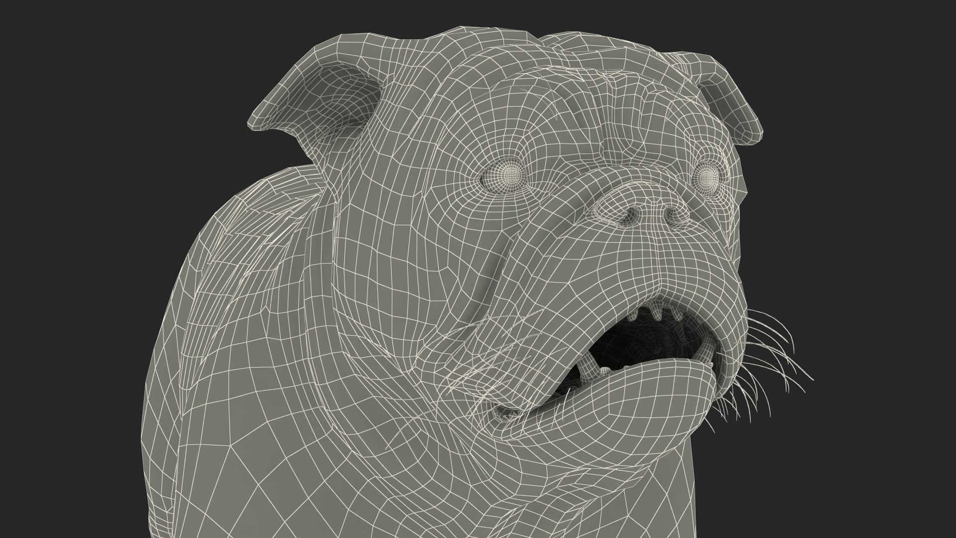 Bulldog 3D model - TurboSquid 2177593