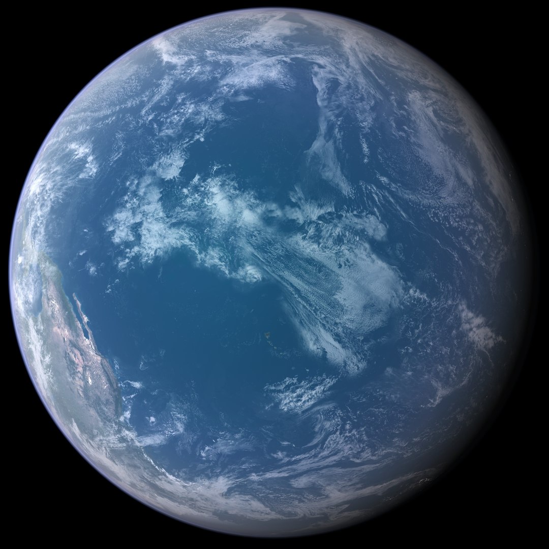 Photorealistic Earth 3d Obj