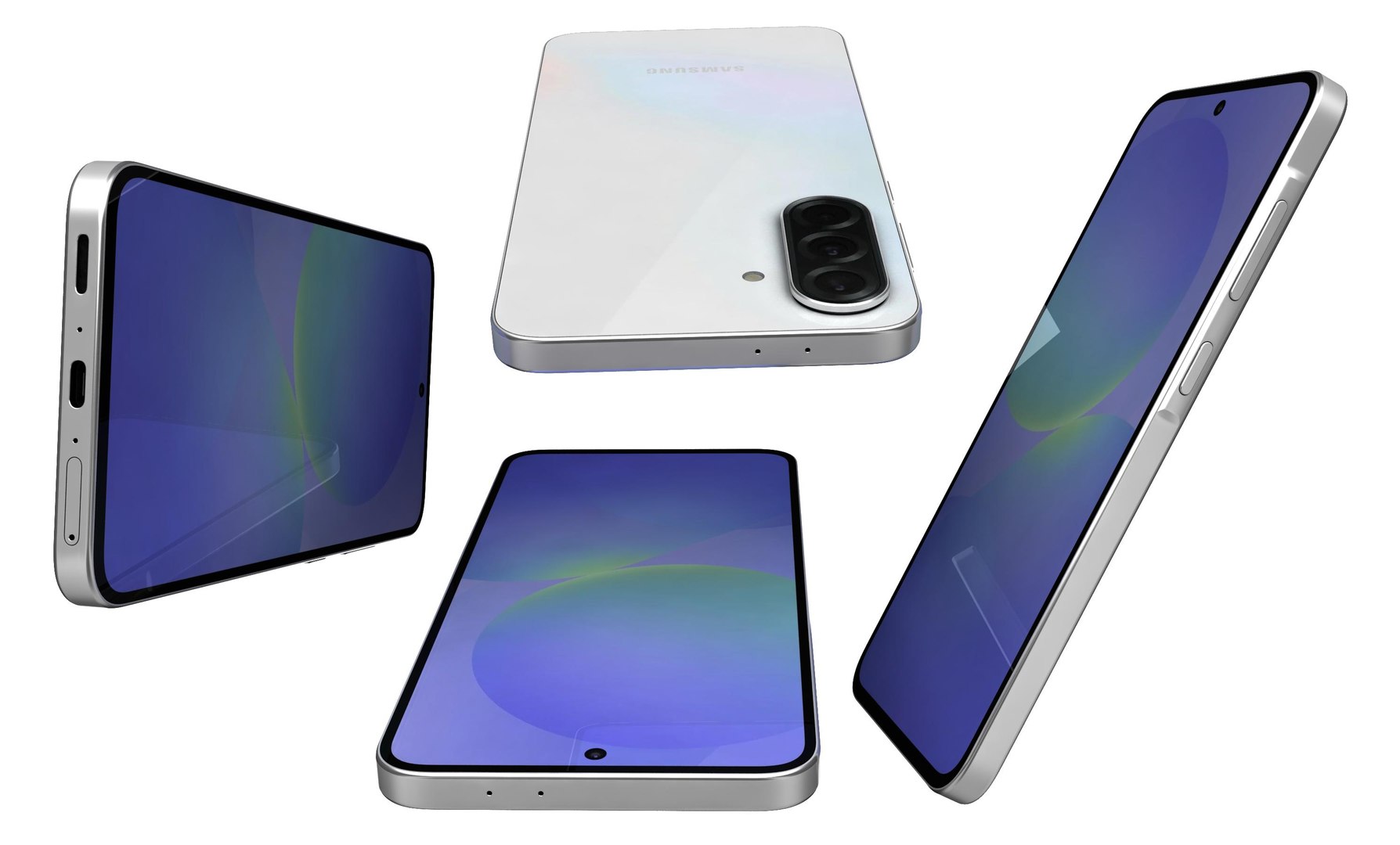 Samsung Galaxy A36 White 3D Model - TurboSquid 2380444