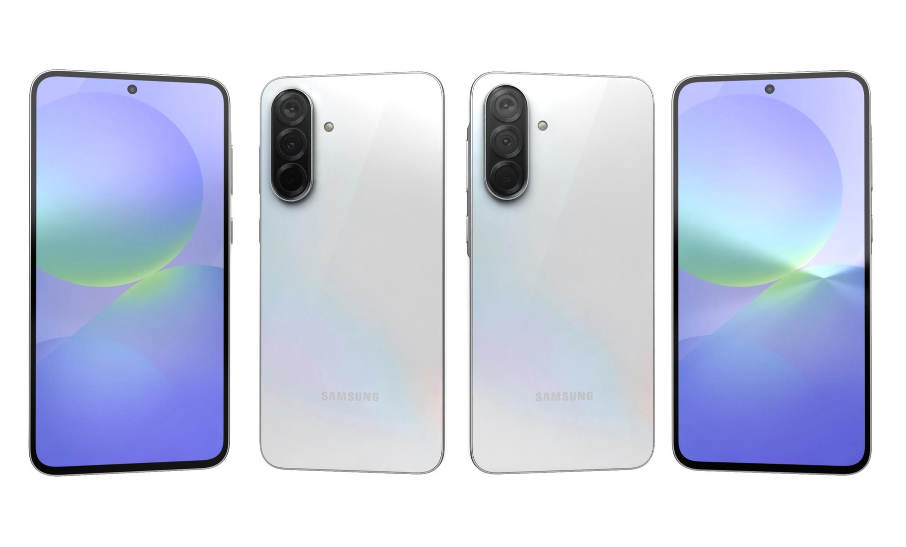 Samsung Galaxy A36 White 3D Model - TurboSquid 2380444