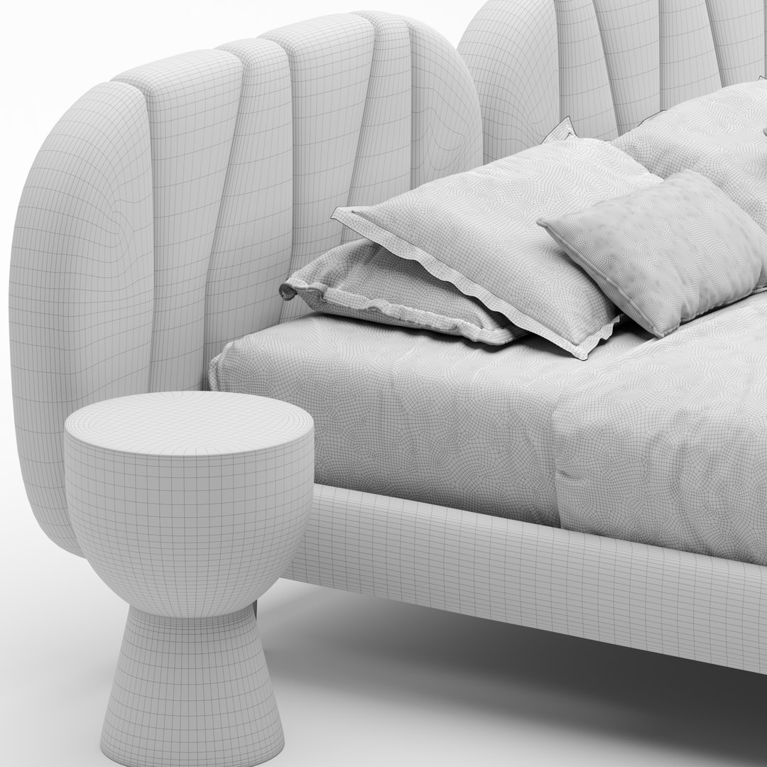 Bed By S12 Interior LAB 3D Model - TurboSquid 1745931