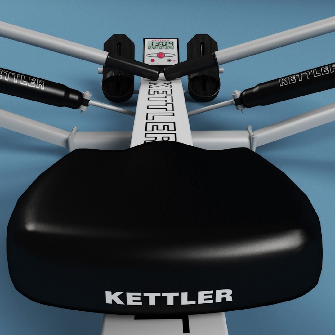 3d Model Kettler Rowing Machine