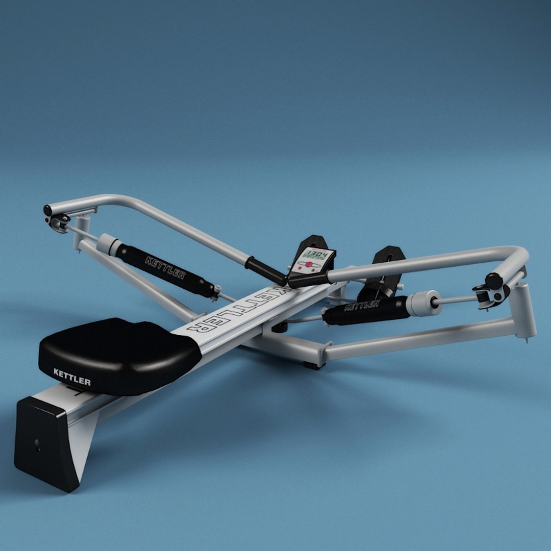 3d Model Kettler Rowing Machine