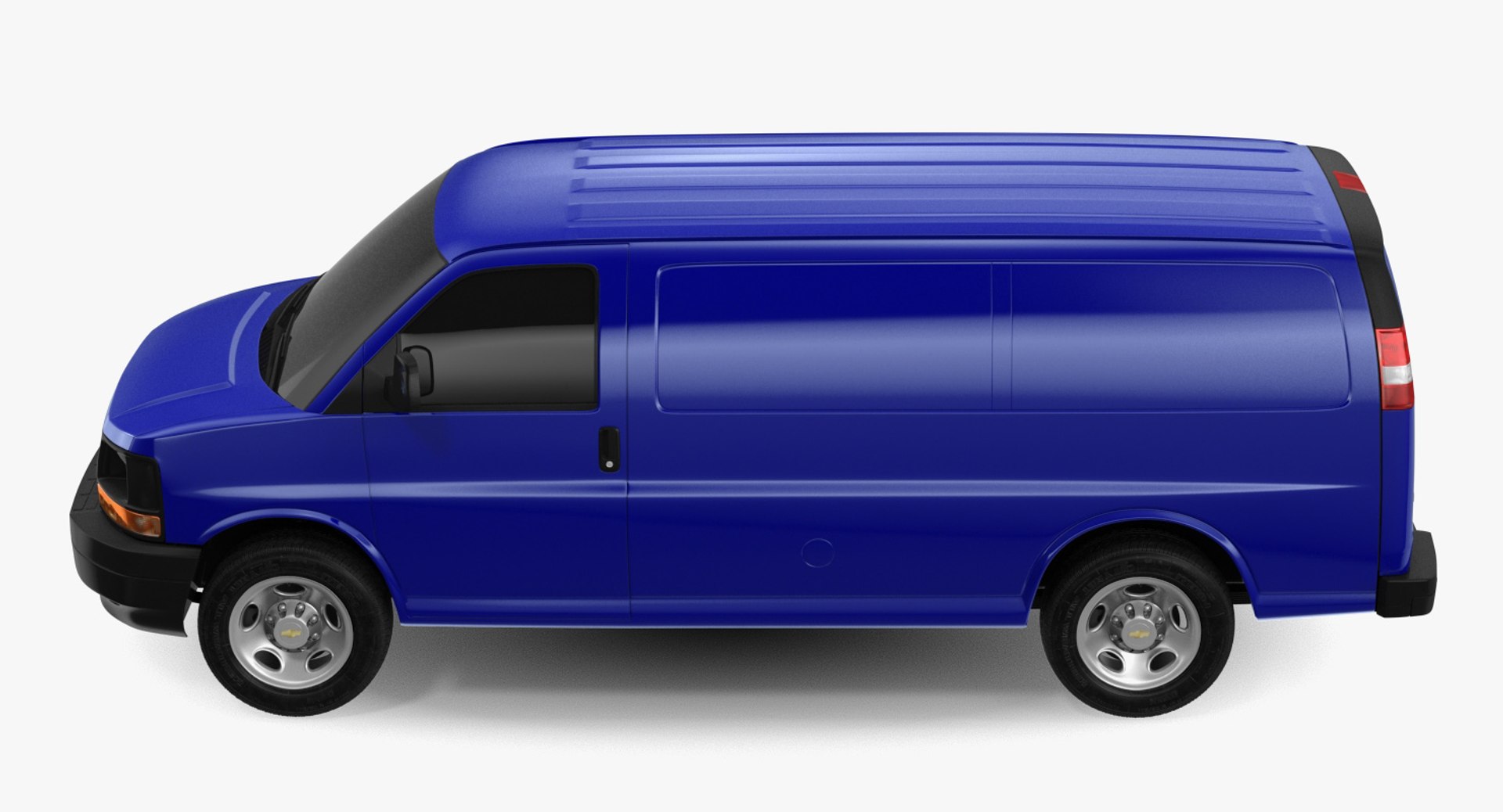 Chevrolet Express Cargo Van Exterior Only 3D Model - TurboSquid 1789905