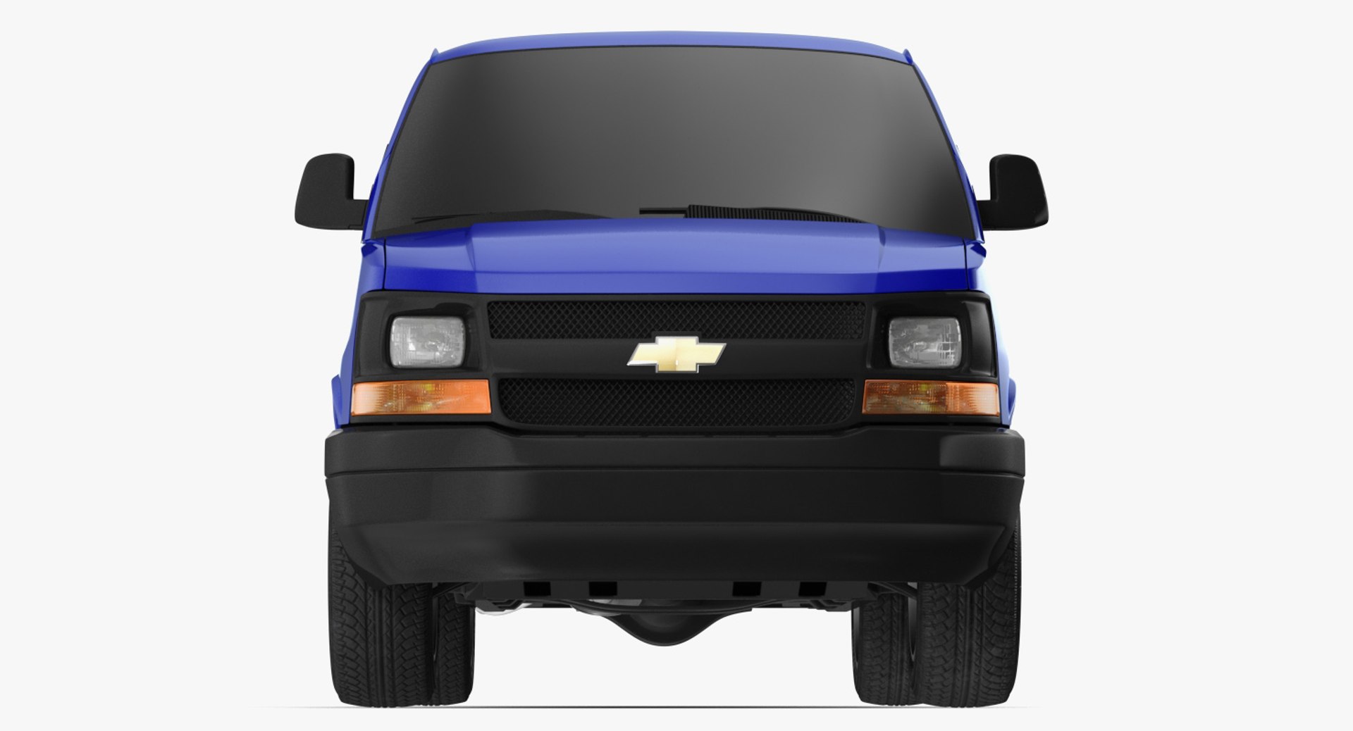 Chevrolet Express Cargo Van Exterior Only 3D Model - TurboSquid 1789905