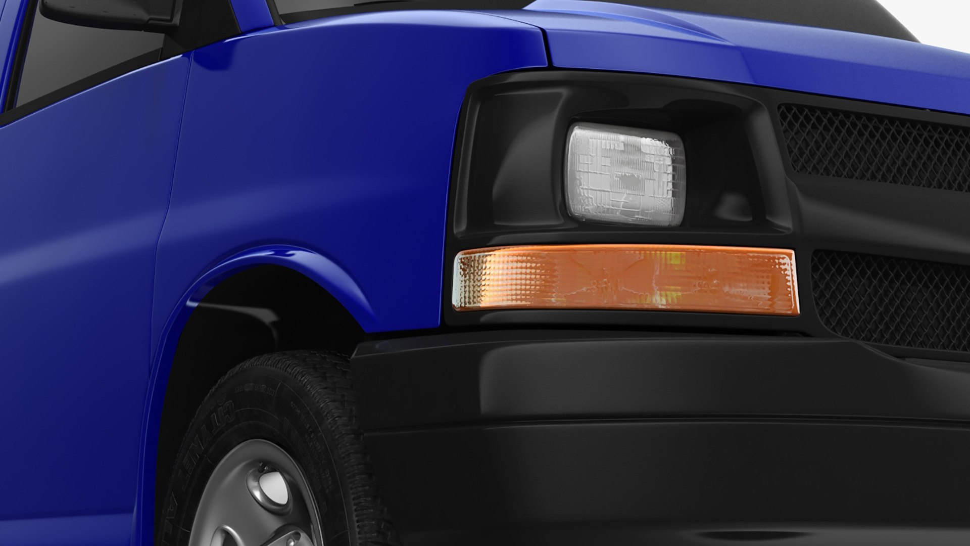 Chevrolet Express Cargo Van Exterior Only 3D Model - TurboSquid 1789905