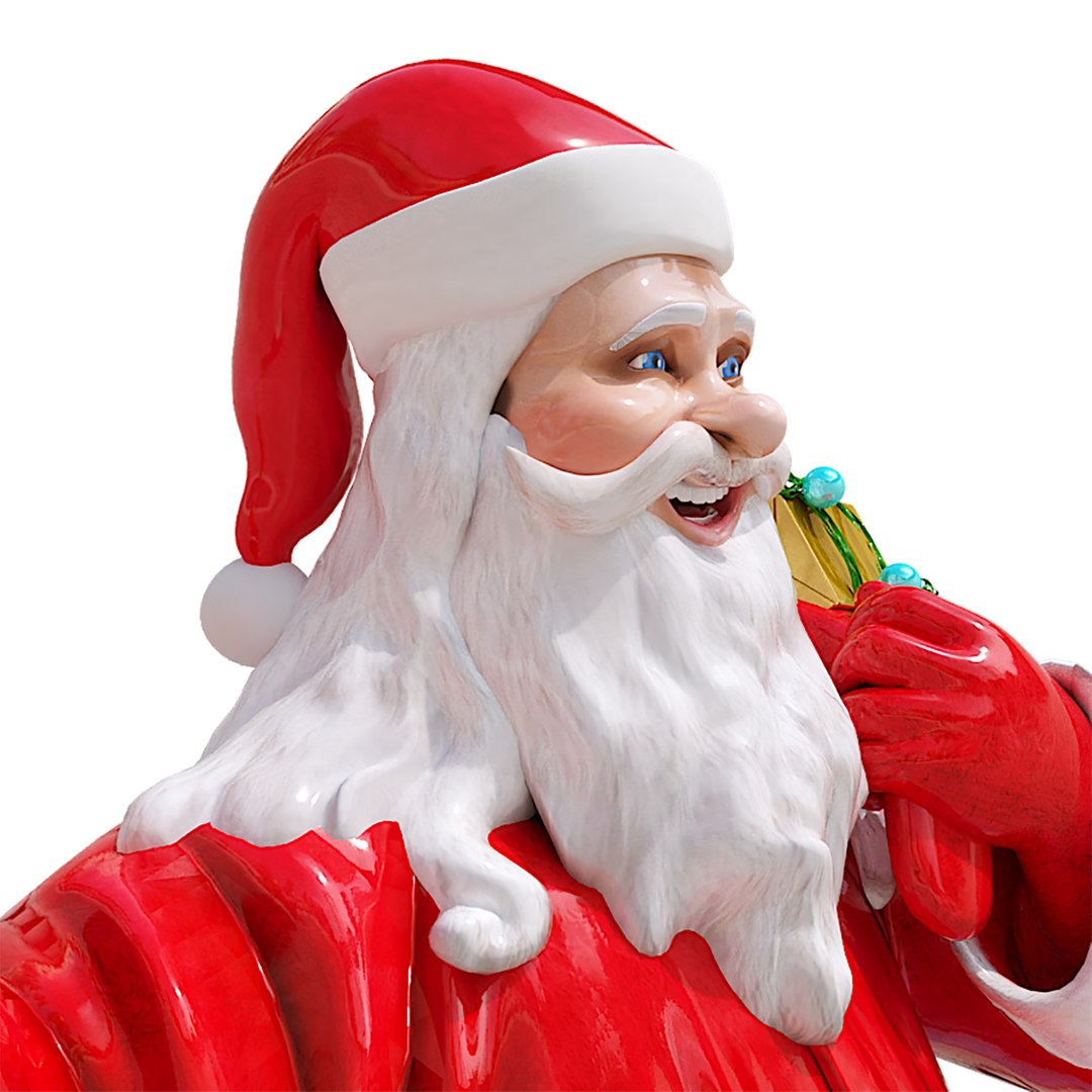 Santa 3D Model - TurboSquid 1483725