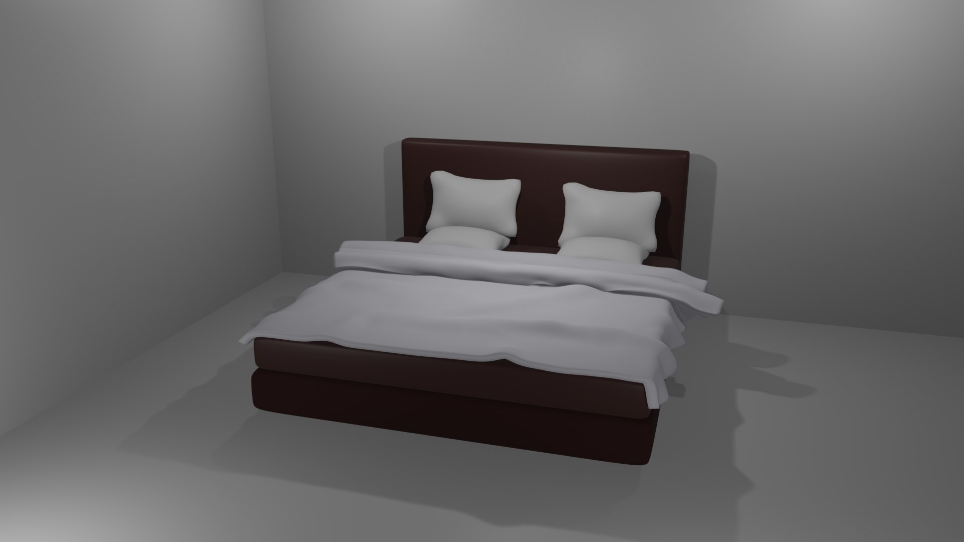 Modern Bed 3D Model - TurboSquid 1532991