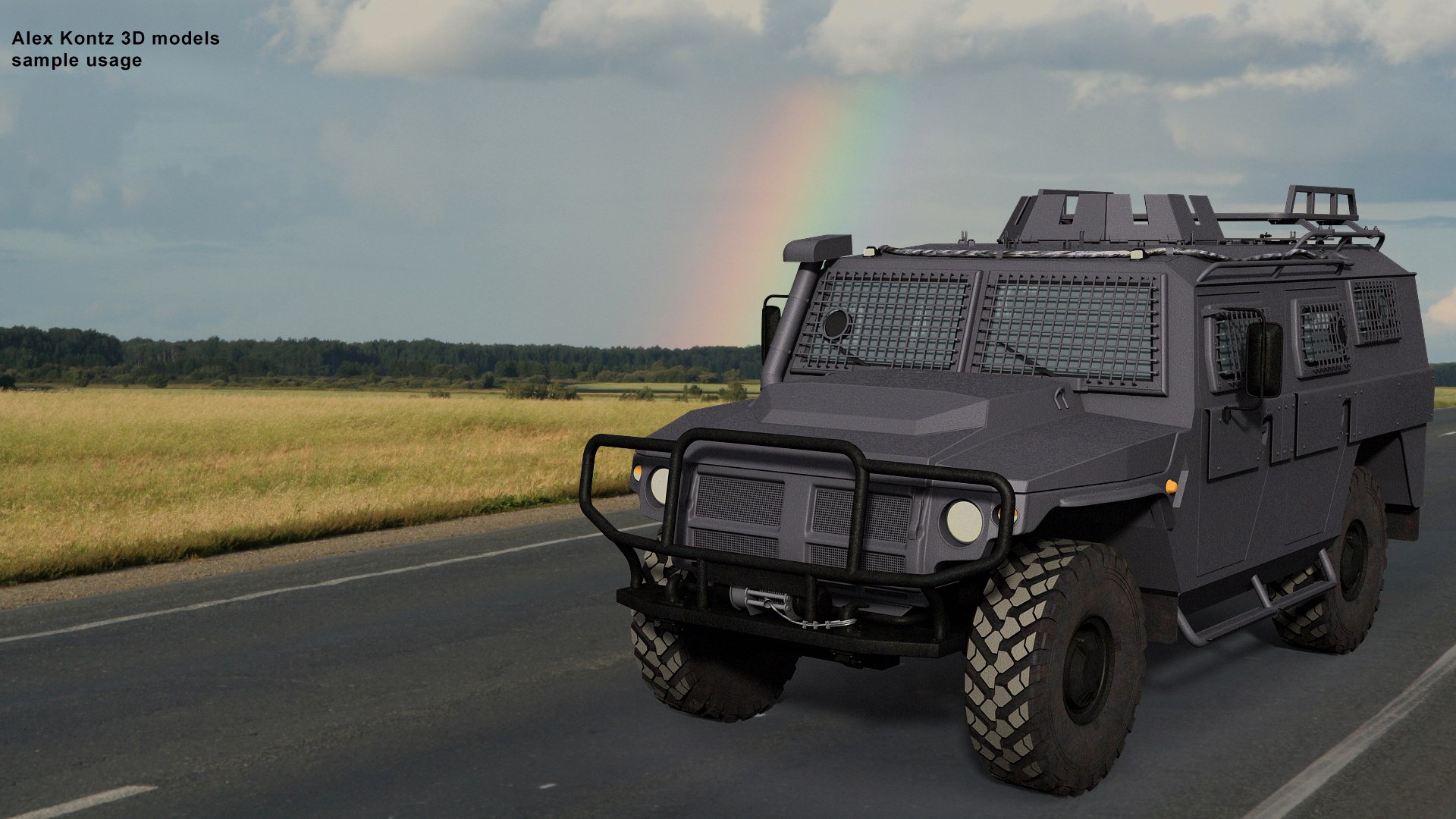 3D Tigr Tigr-m Vpk - TurboSquid 1688761