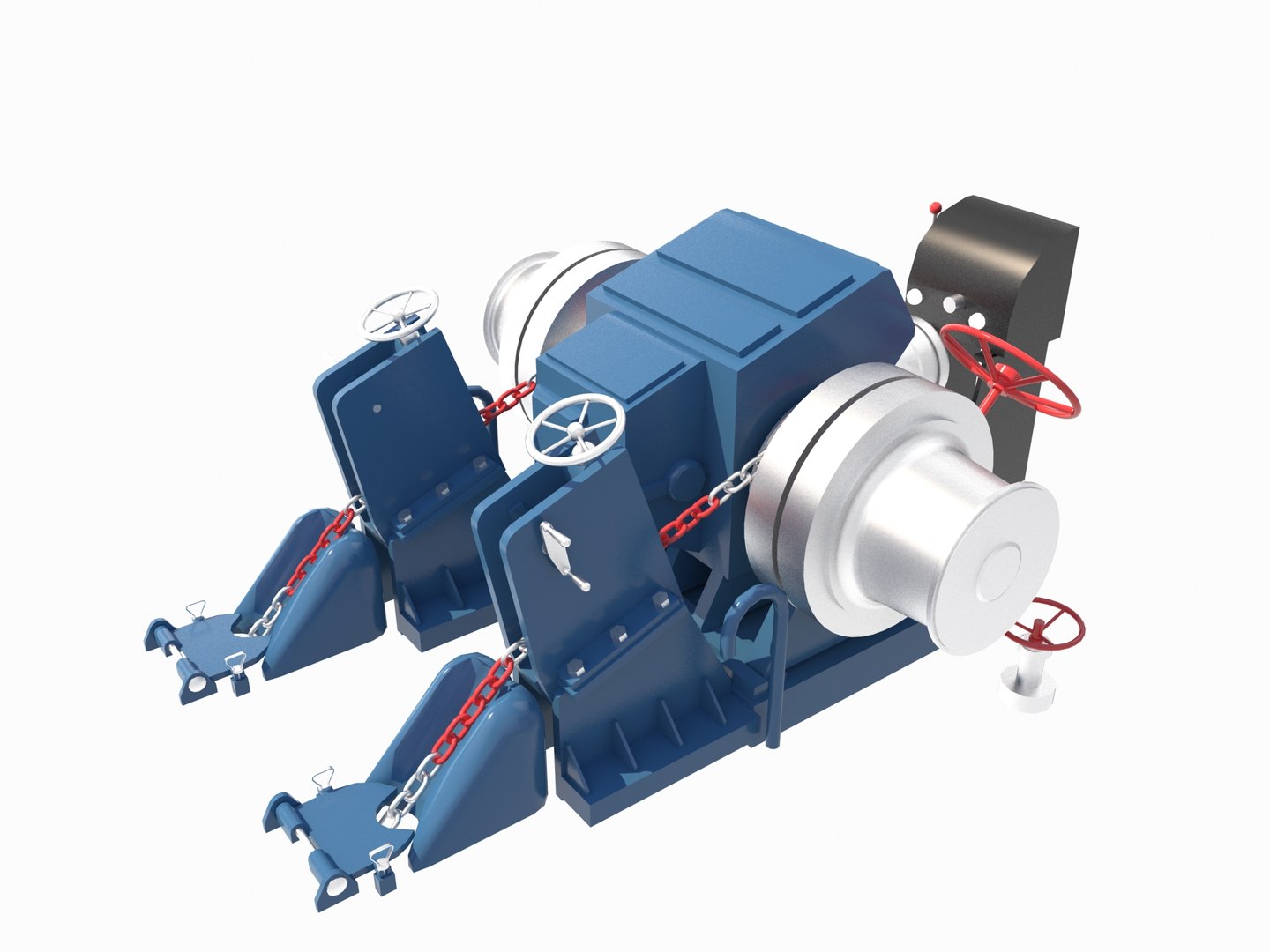 Anchor Windlass 3D Model - TurboSquid 1925368