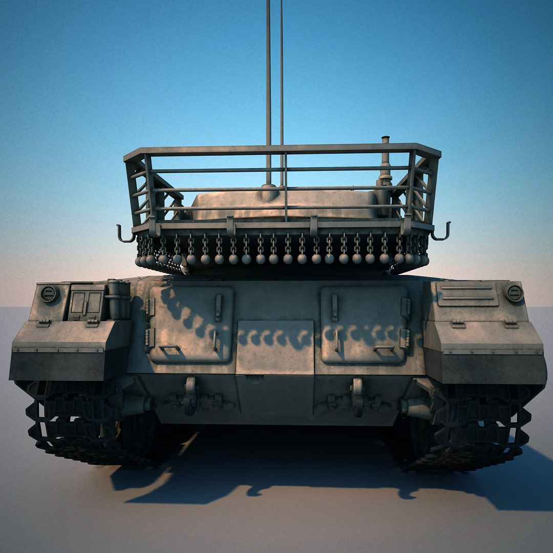 Israel Tank Merkava 3ds