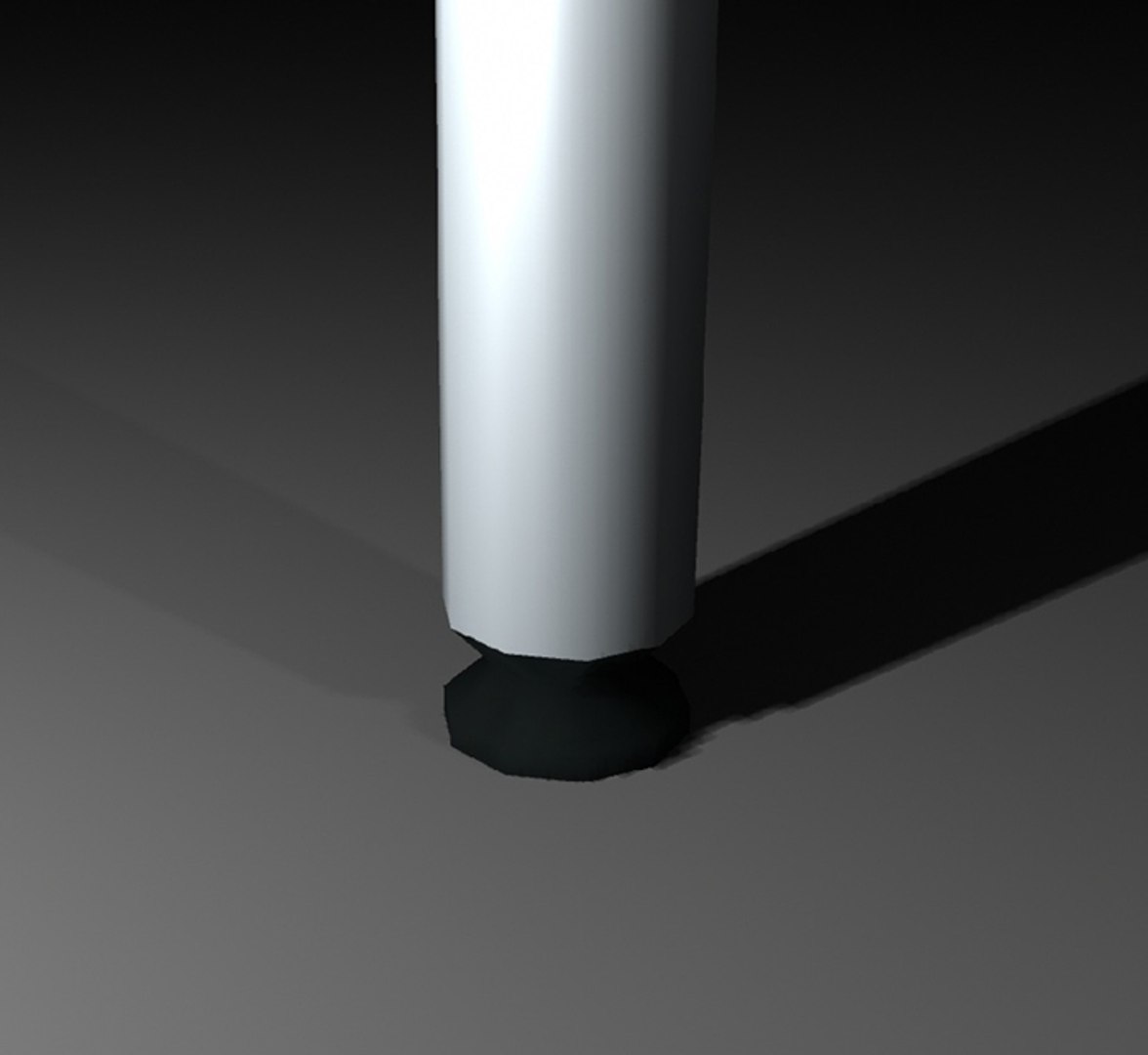 Singular Desk Leg 3d Model