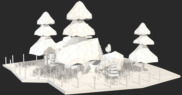 3d landscape land model
