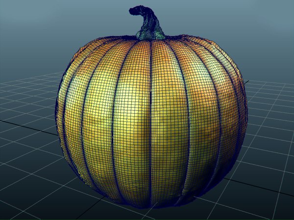 pumpkin 3d model