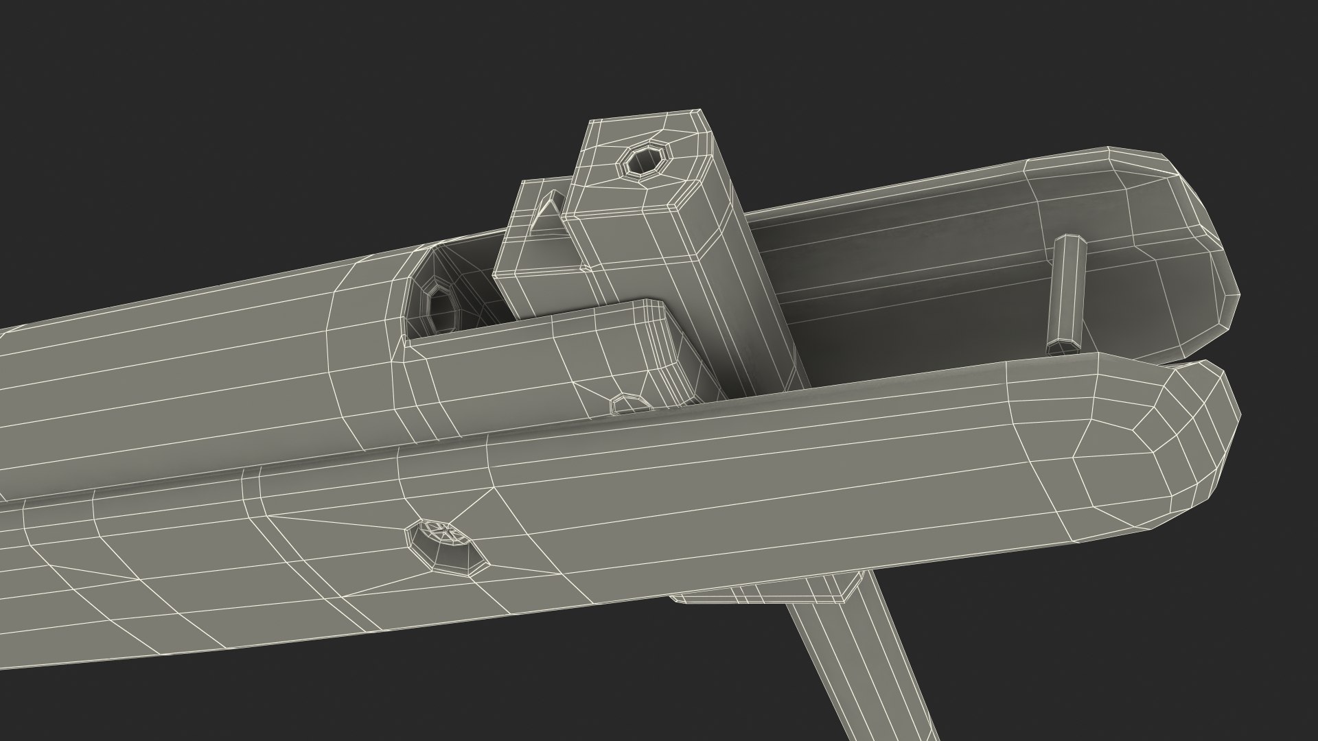 Air Rifle Generic 3D Model - TurboSquid 1438882