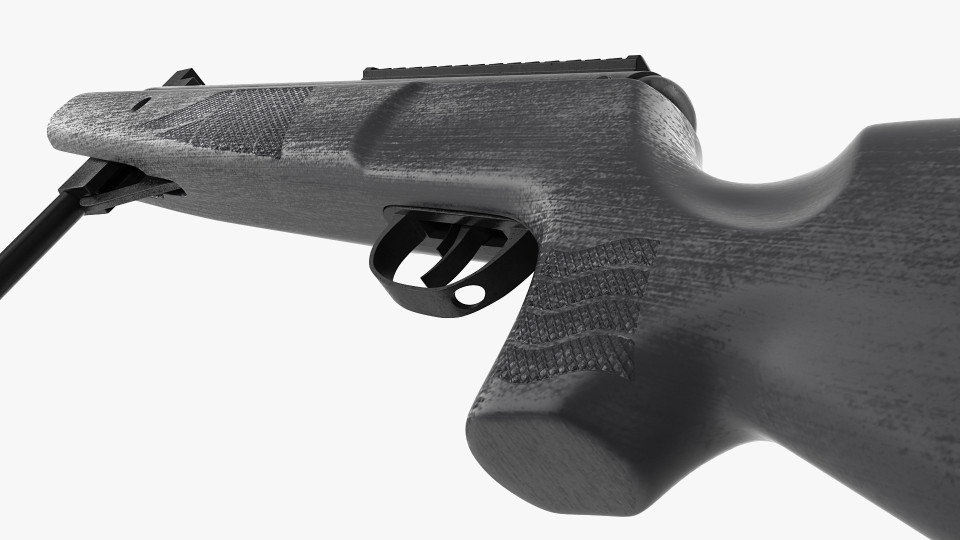 Air Rifle Generic 3D Model - TurboSquid 1438882