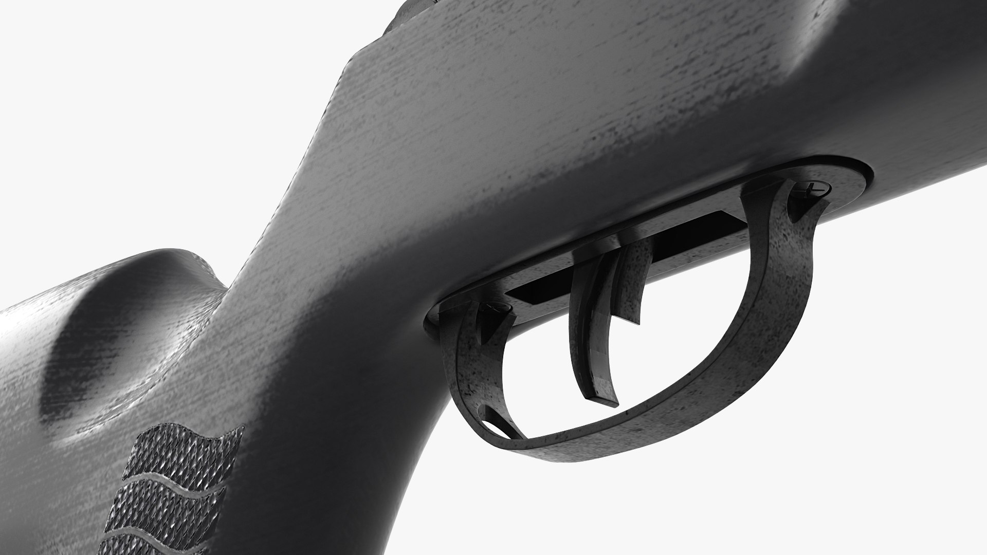 Air Rifle Generic 3D Model - TurboSquid 1438882