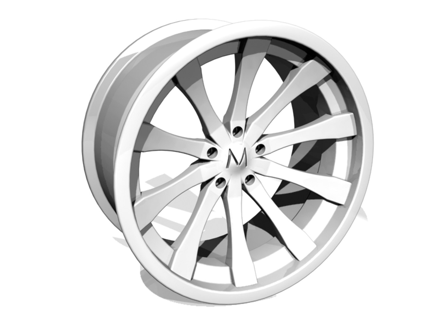 3d model alloy wheel design