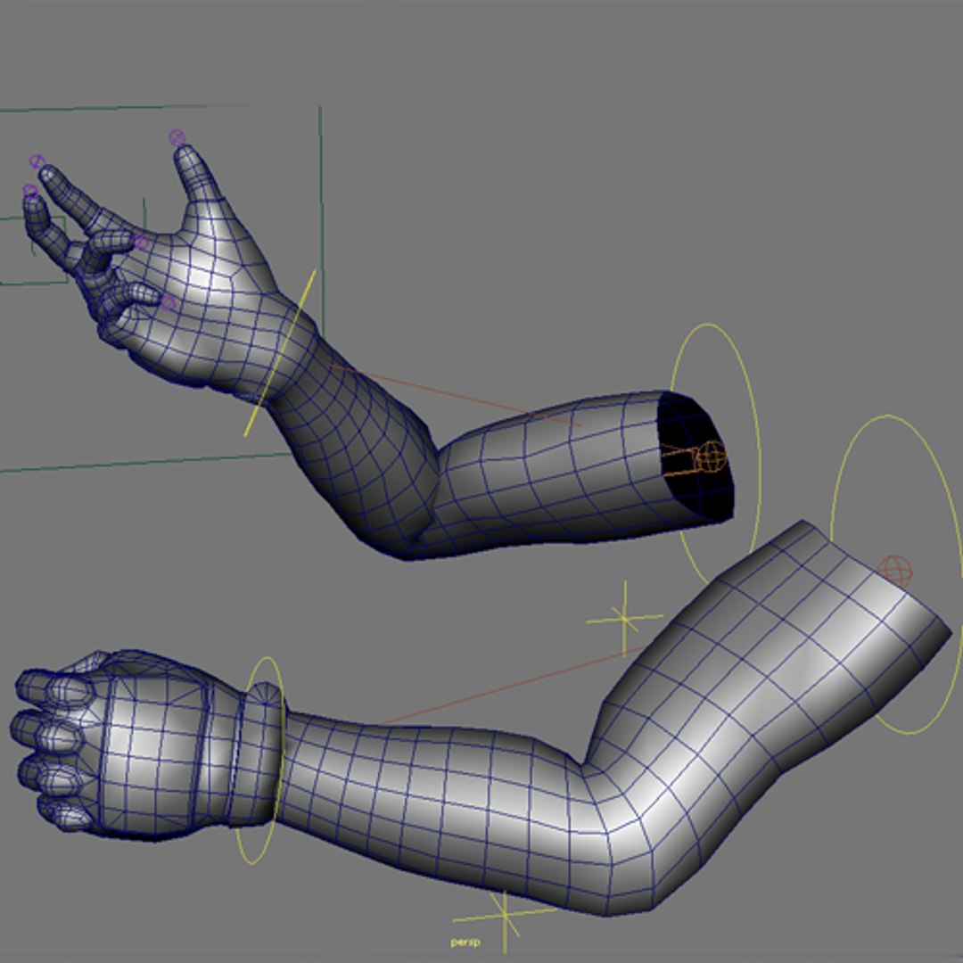 3d Model Military Arms