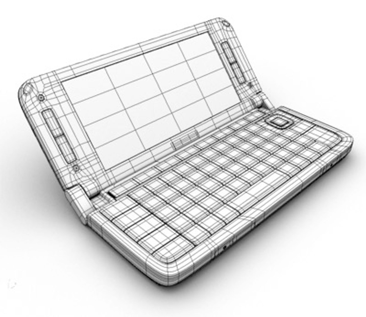 3d Nokia E90 Cell Phone