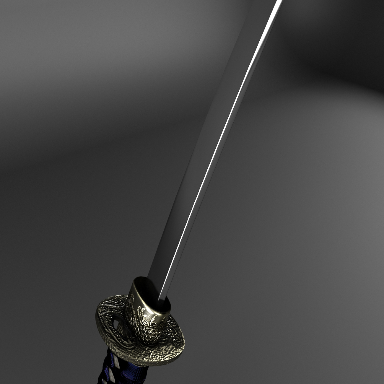 3d model sword