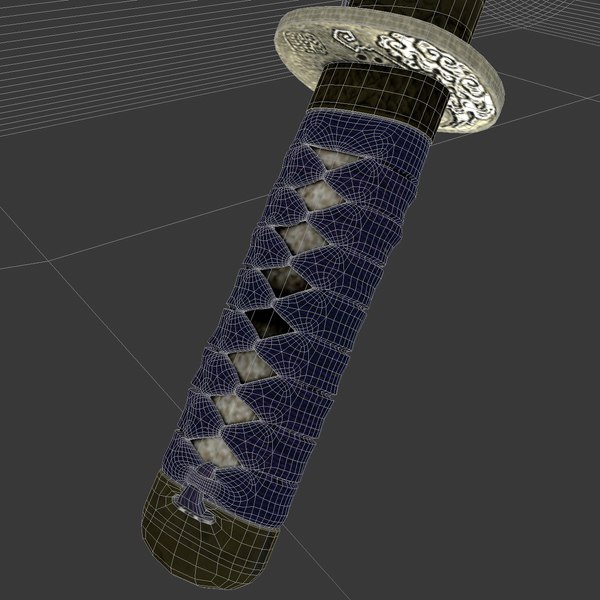 3d model sword