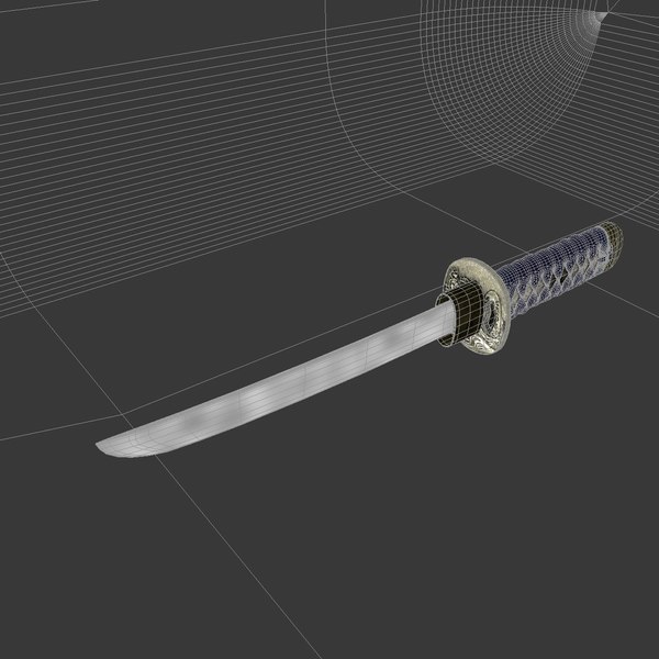 3d model sword