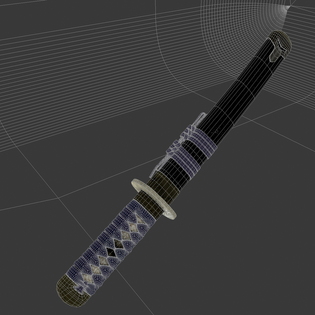3d model sword