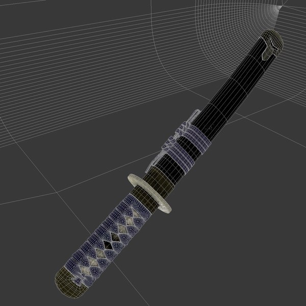 3d model sword
