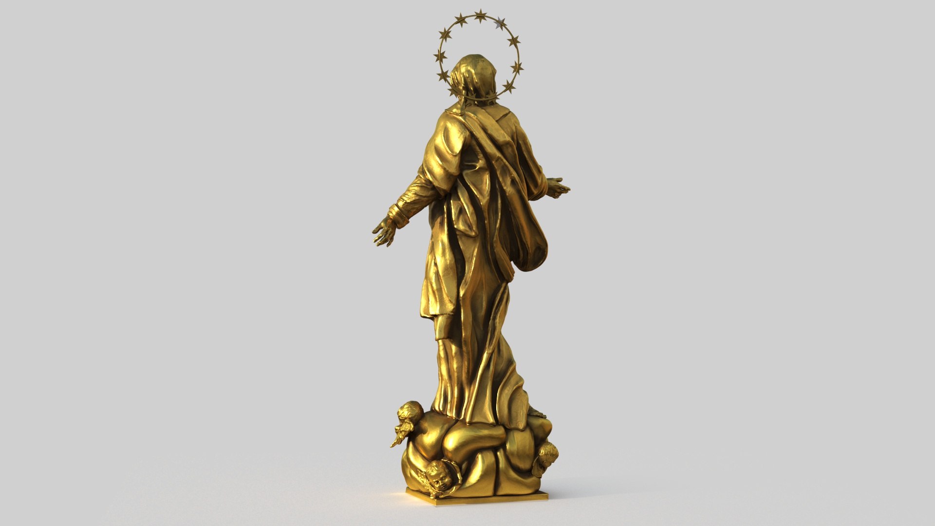 3D Madonnina Del Duomo Model - TurboSquid 2218697