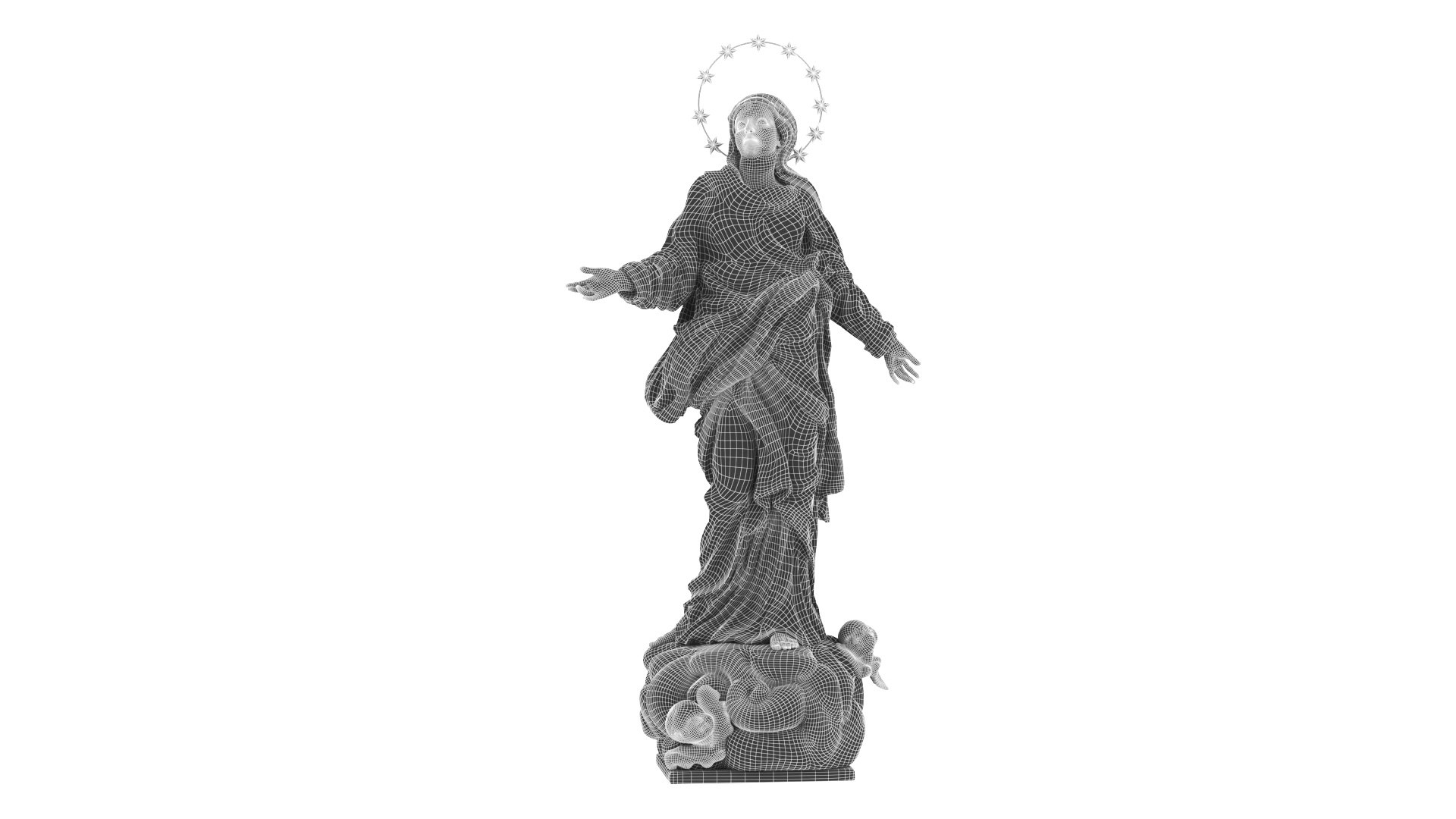 3D Madonnina Del Duomo Model - TurboSquid 2218697
