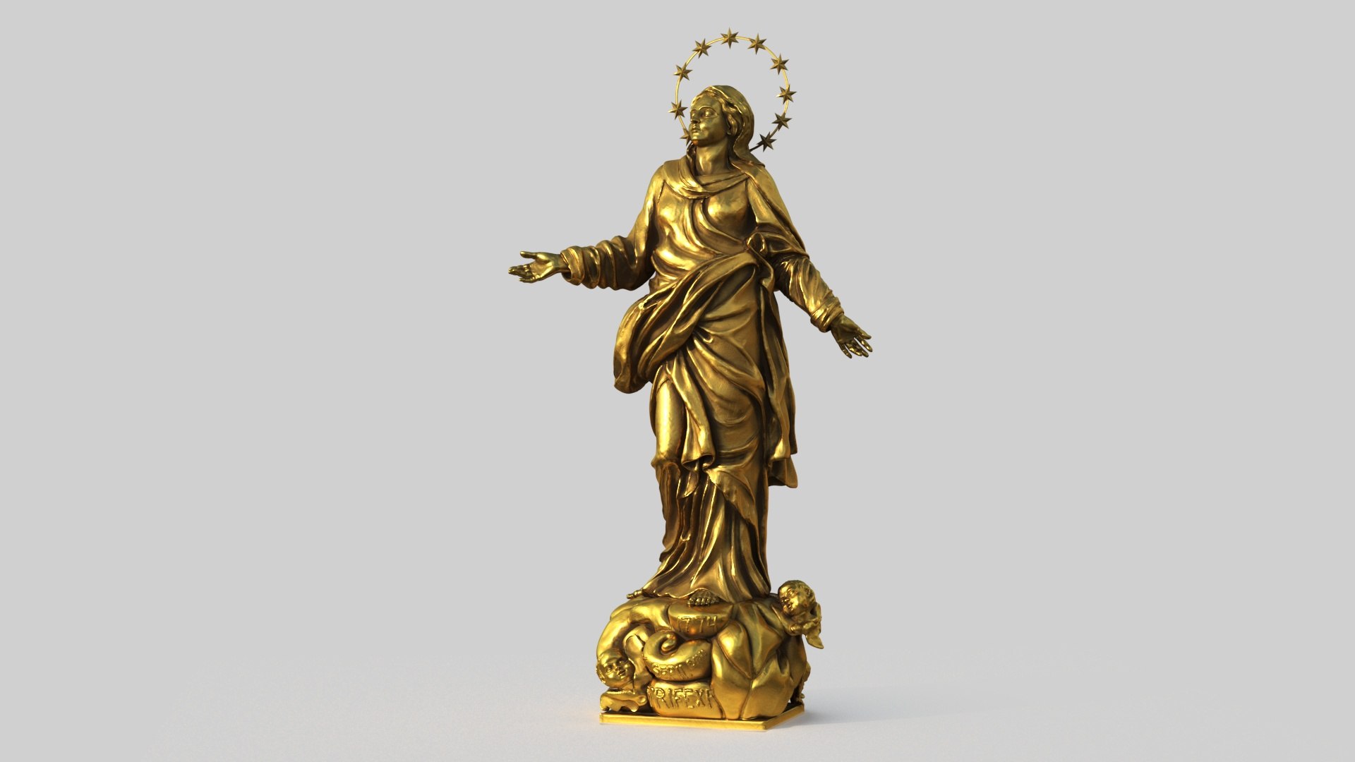 3D Madonnina Del Duomo Model - TurboSquid 2218697