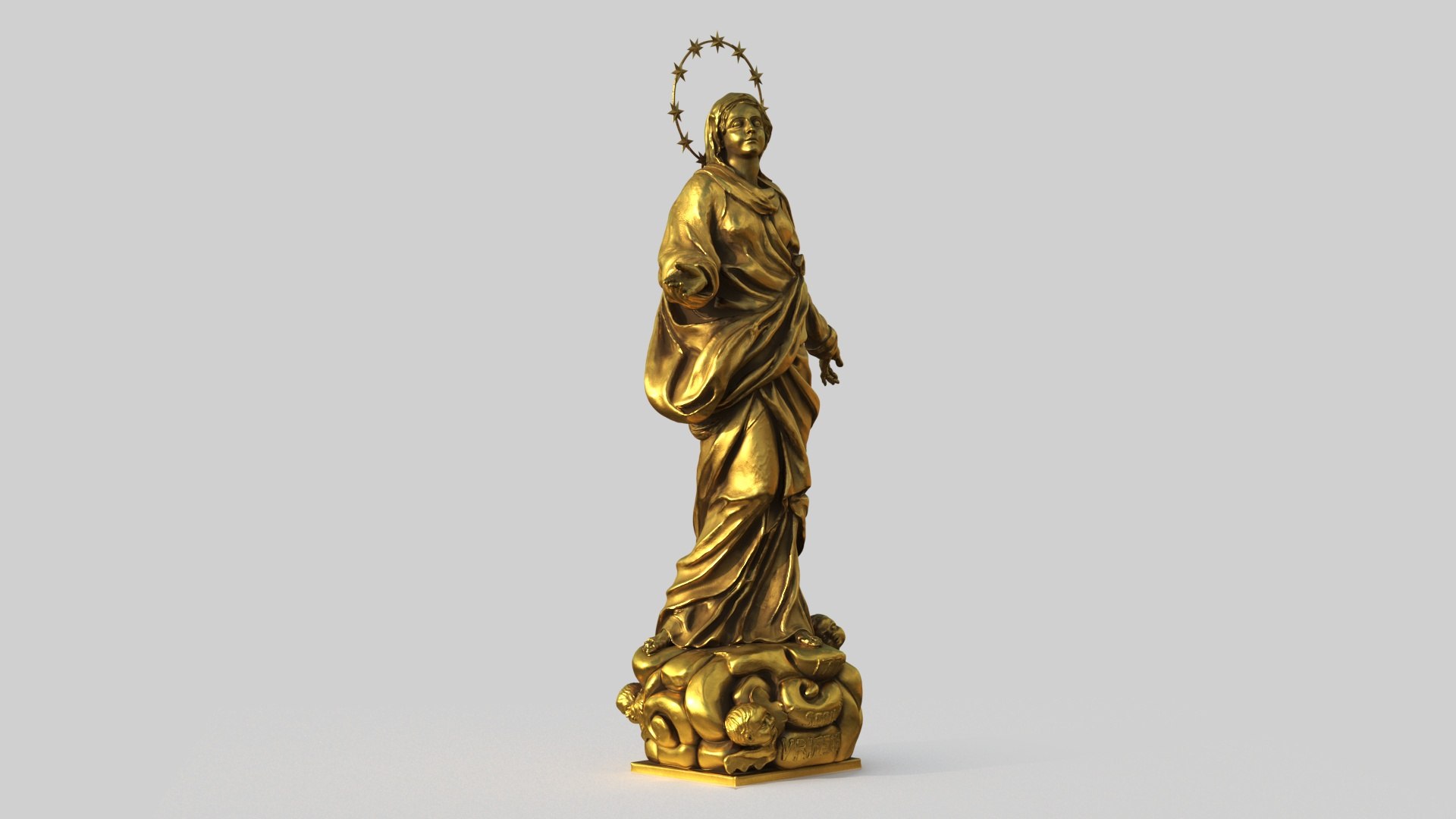 3D Madonnina Del Duomo Model - TurboSquid 2218697