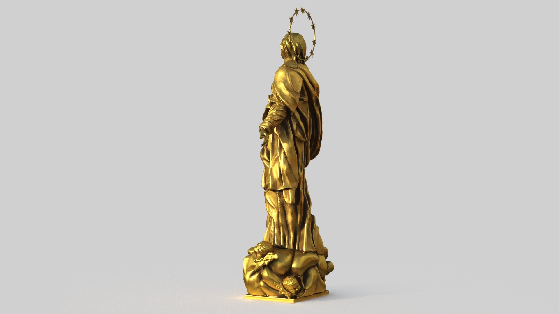 3D Madonnina Del Duomo Model - TurboSquid 2218697