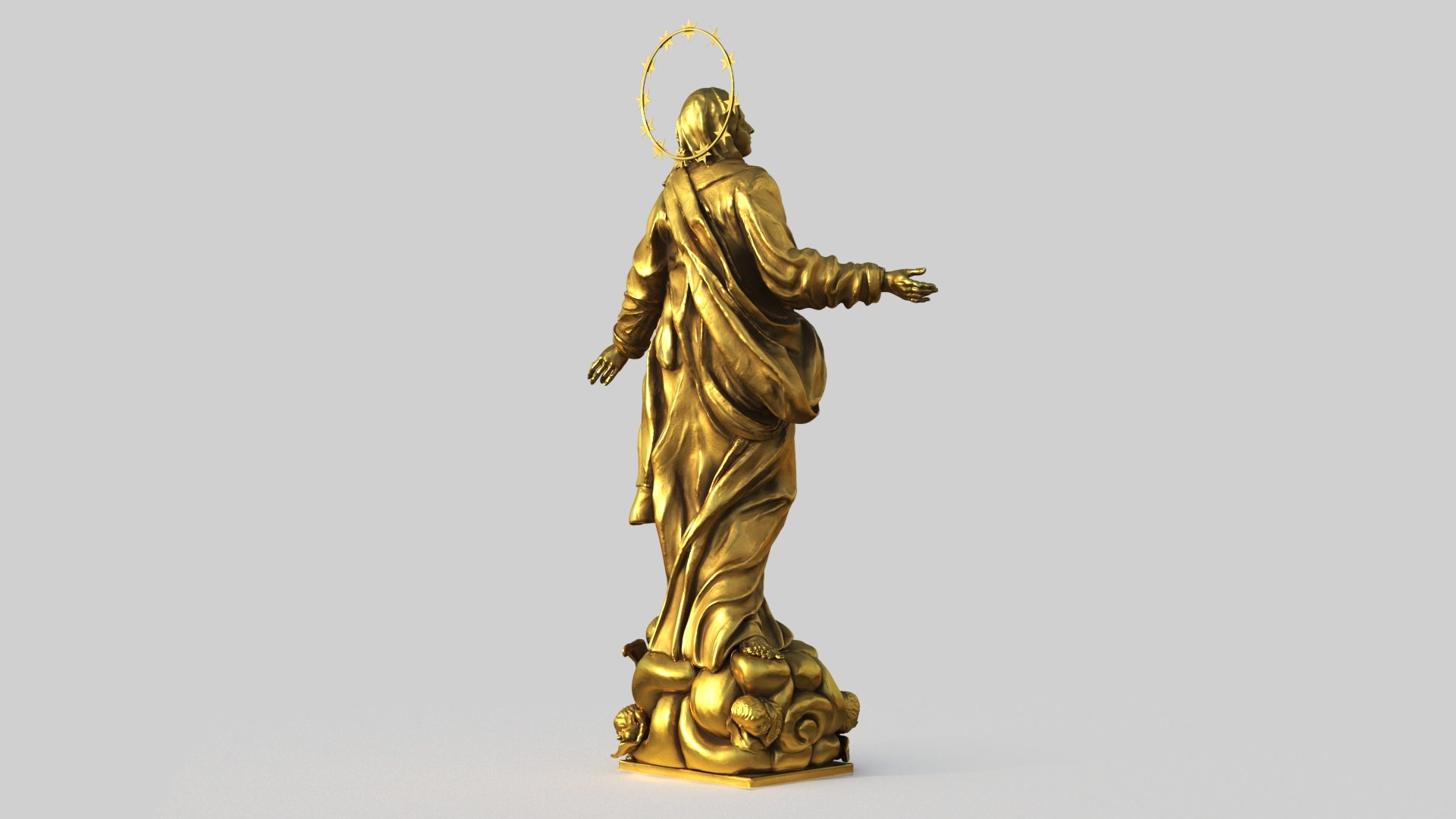 3D Madonnina Del Duomo Model - TurboSquid 2218697