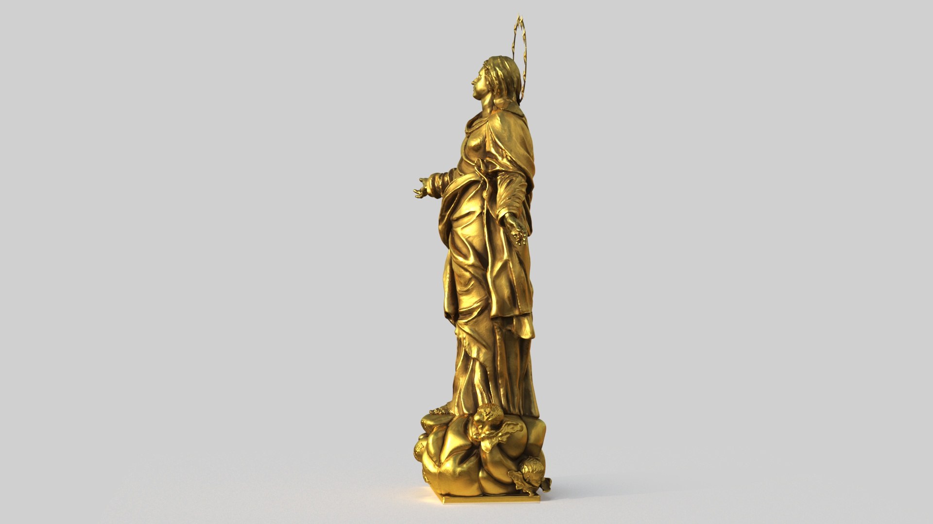 3D Madonnina Del Duomo Model - TurboSquid 2218697