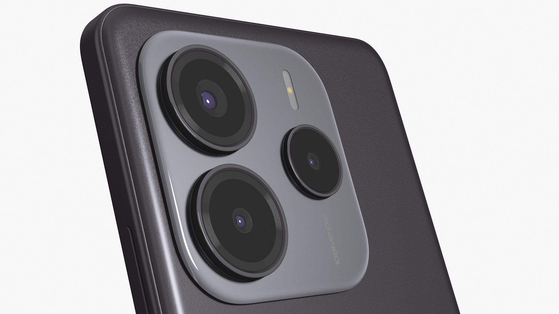 Xiaomi Redmi Note 14 5G Black 3D Model - TurboSquid 2339238