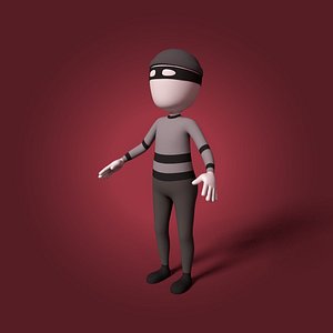Robber 3D Models for Download | TurboSquid