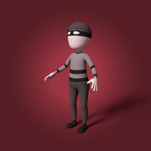 Robber 3D Models for Download | TurboSquid