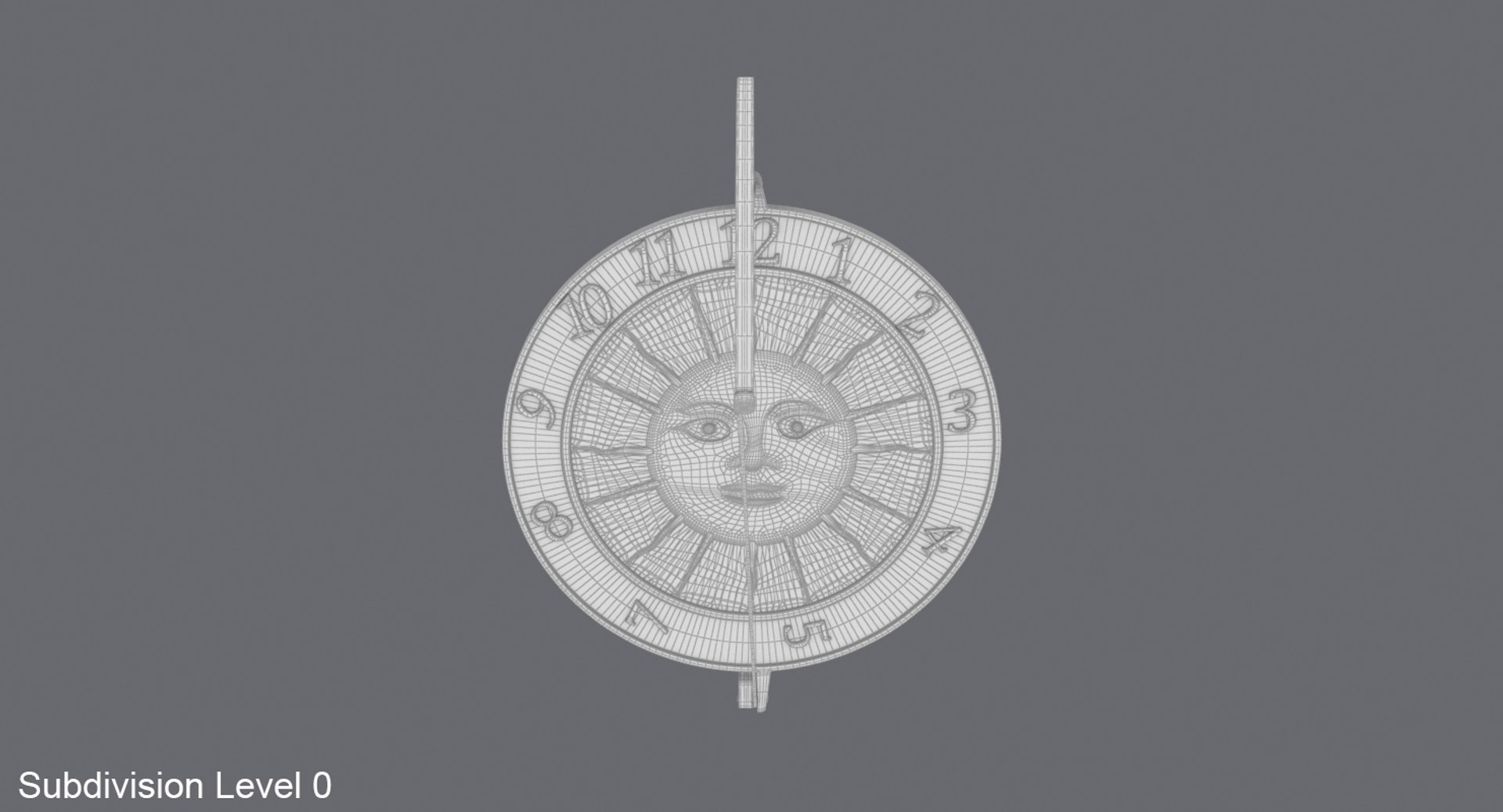 Sun-dial-03 3D Model - TurboSquid 1405755