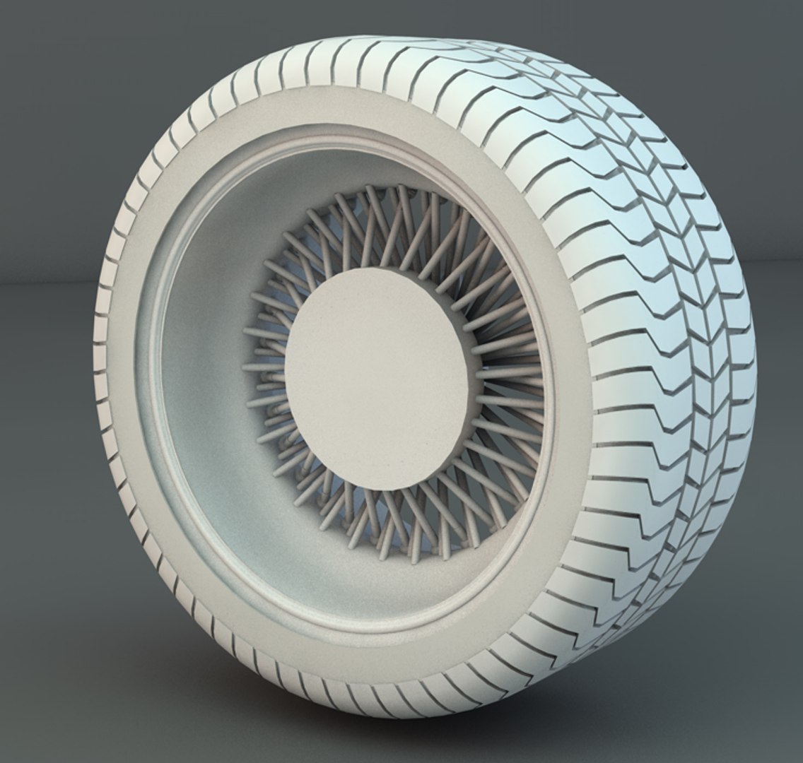 Dayton Wheel 3d Model