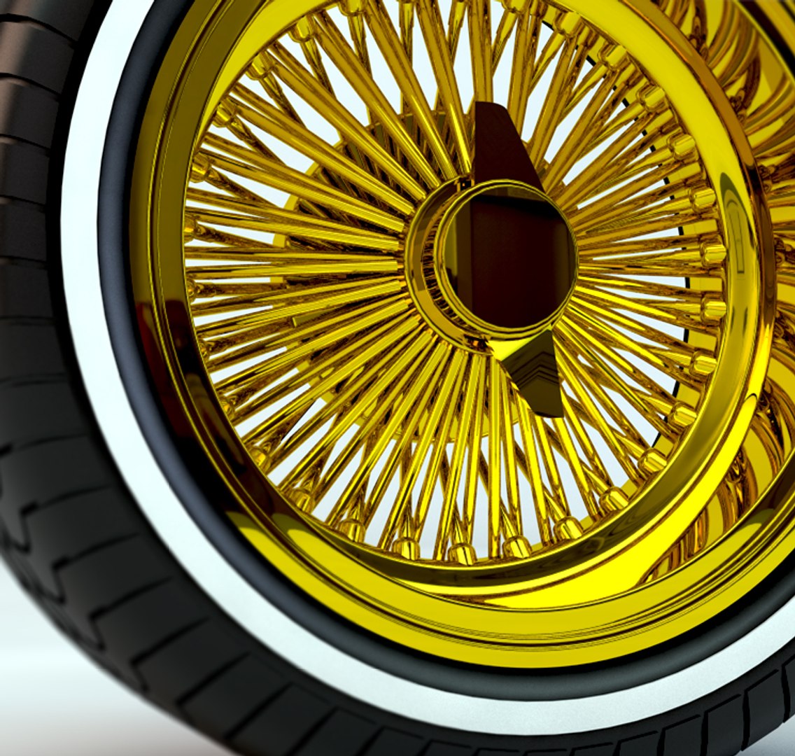 Dayton Wheel 3d Model