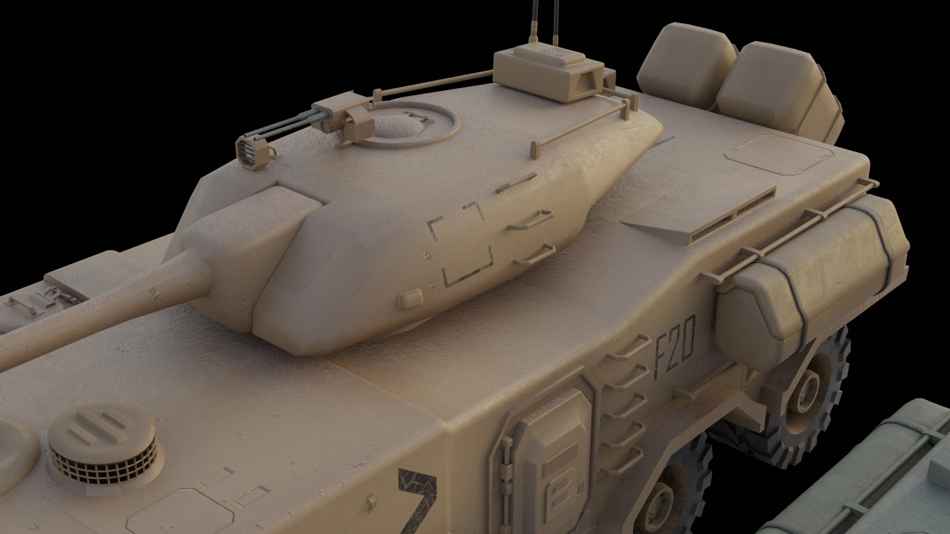 3D Model Apc Tank - TurboSquid 1681312