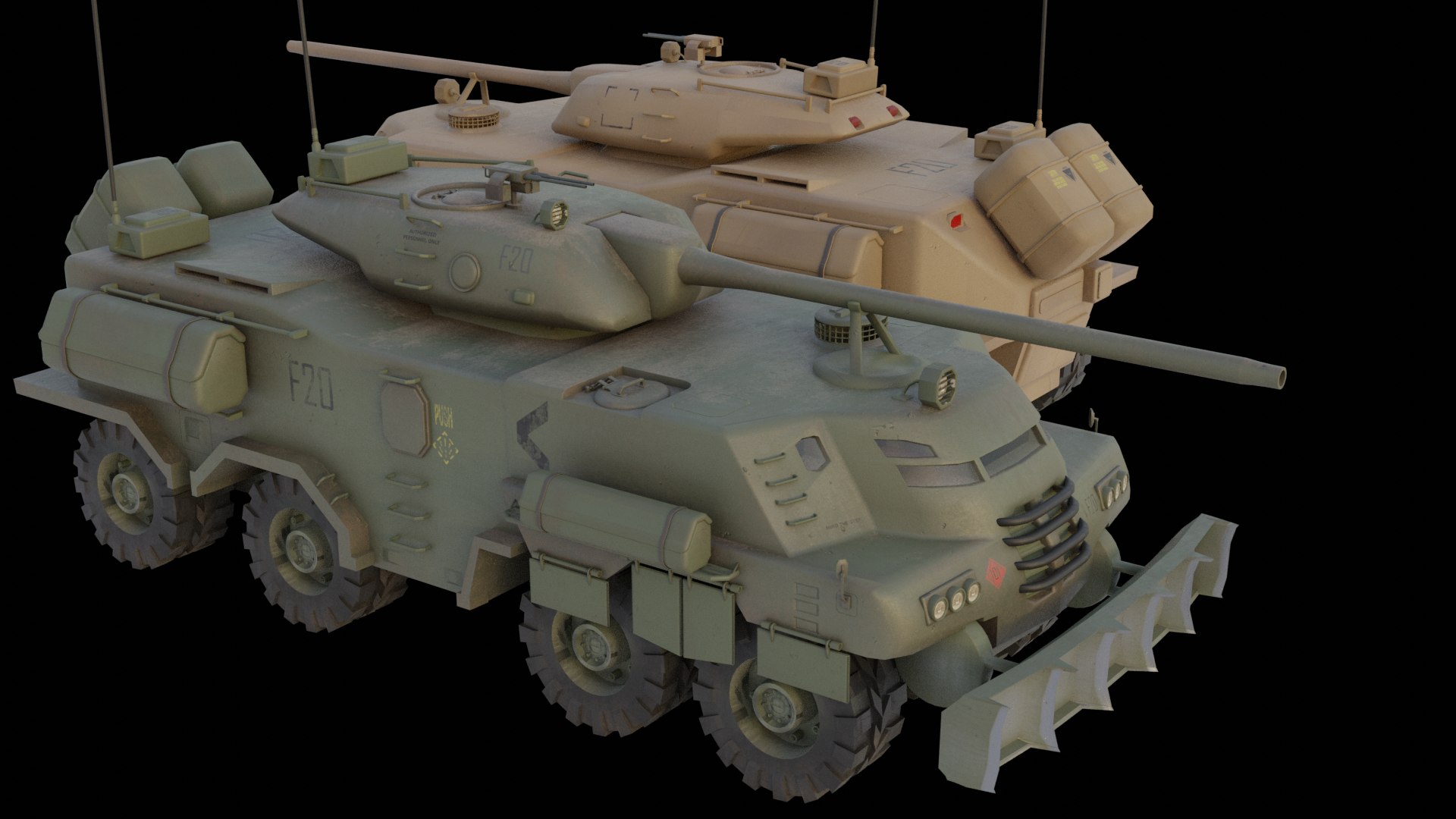 3D Model Apc Tank - TurboSquid 1681312
