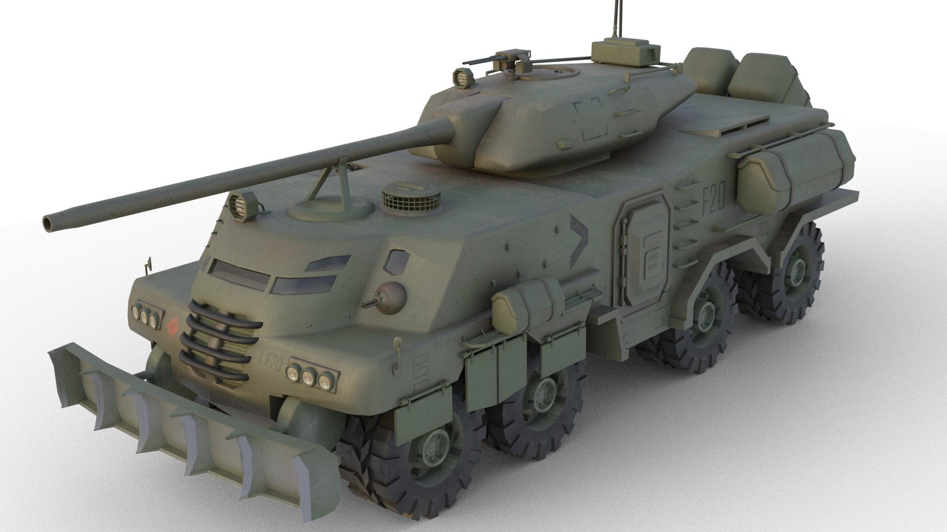 3D Model Apc Tank - TurboSquid 1681312