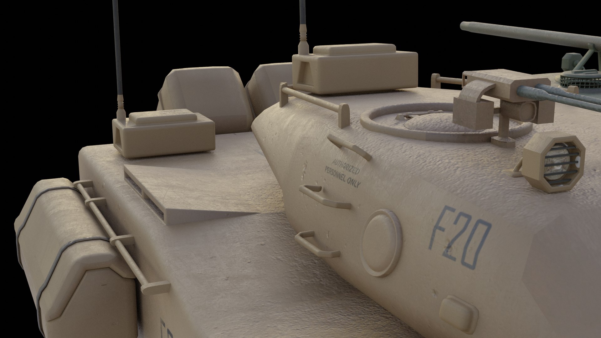 3D Model Apc Tank - TurboSquid 1681312