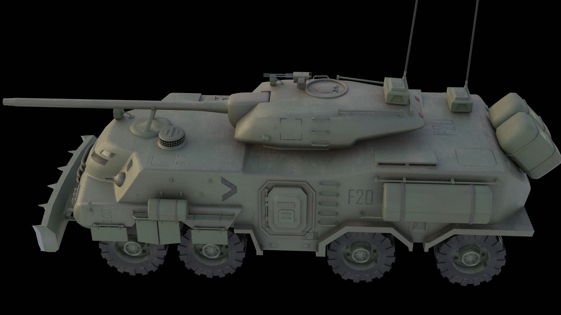 3D Model Apc Tank - TurboSquid 1681312